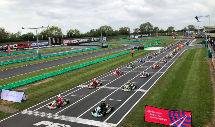 Wera Tools British Kart Championships | TKM and Honda drivers battle ...