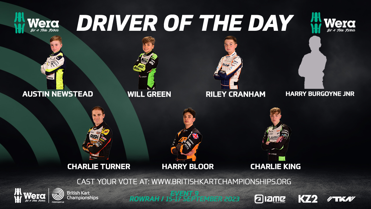 Wera Tools British Kart Championships | Wera Tools Driver of the Day ...